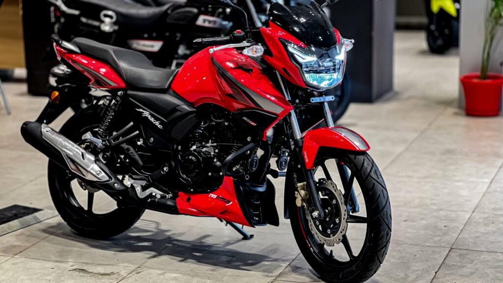 TVS Apache RTR 160 New Model 2025: Stunning Design, Powerful Engine ...